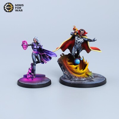 Doctor Strange & Clea - Marvel Crisis Protocol - [PAINTED] | eBay