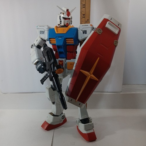 🍉 Built Bandai Mega Size 1/48 RX-78-2 Gundam OYW Gunpla Mecha Model Kit ...