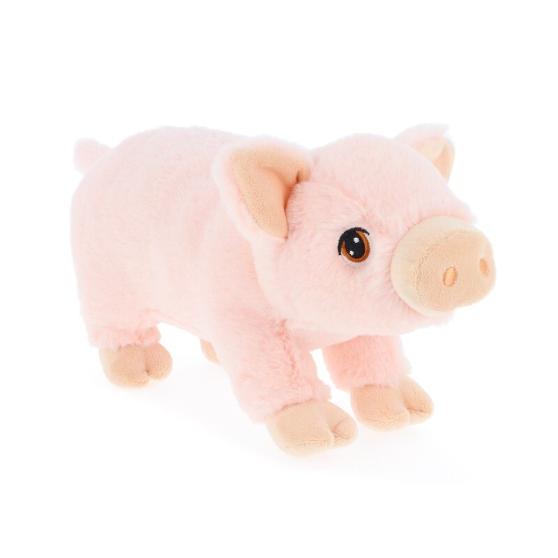 Keel Toys Keeleco Pig 18cm Stuffed Soft Toy Plush | eBay UK