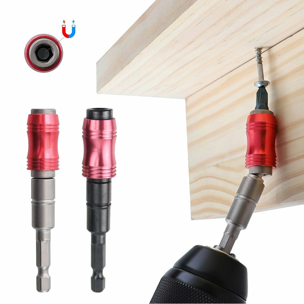 Magnetic Pivot Drill Bit Holder Impact Pivoting Swivel Screw Drill Bits ...