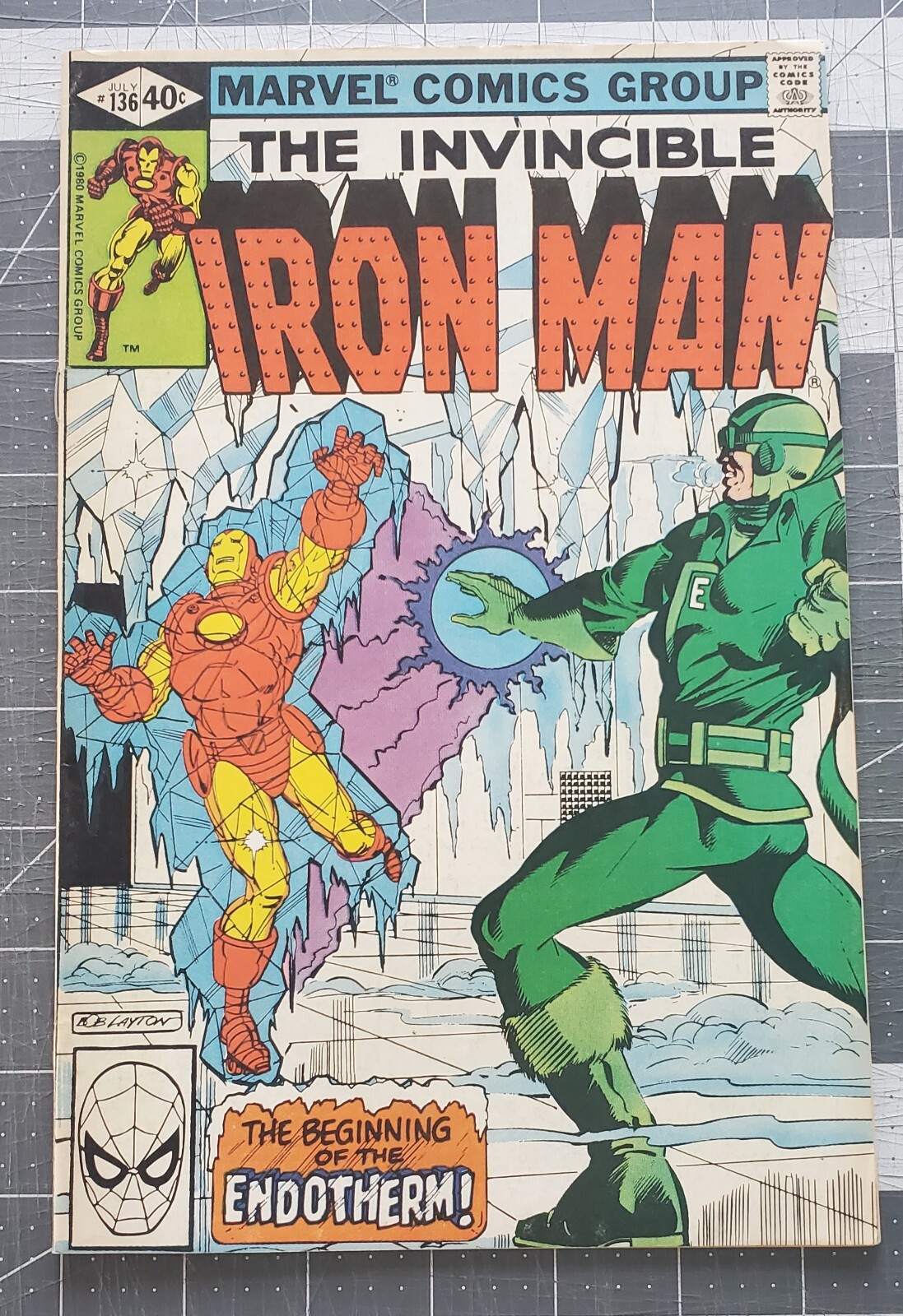 Iron Man #136 (Marvel, 1980) 1st Appearance Endotherm Fine | eBay