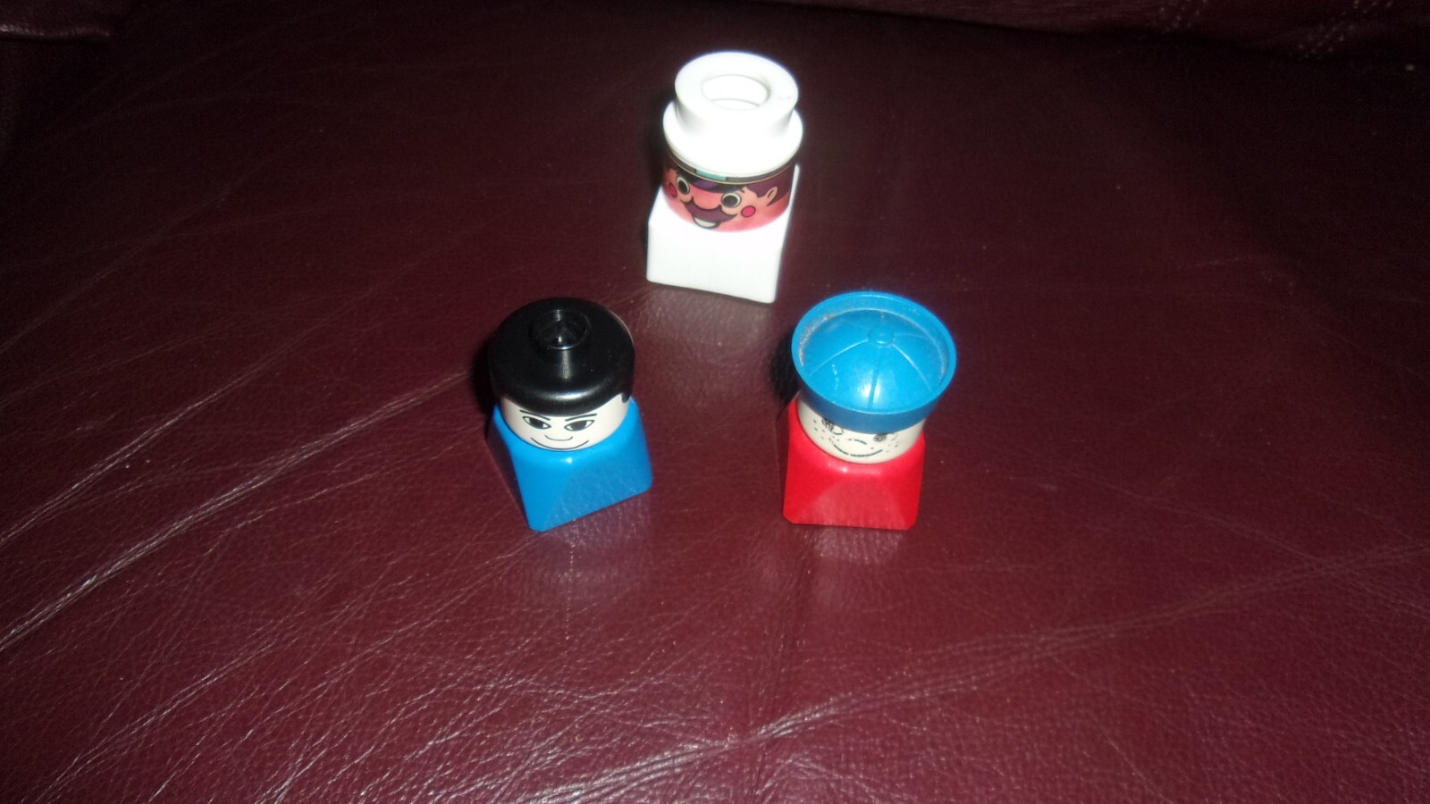 VINTAGE (LOT OF 3) MCDONALD BLOCKHEAD PEOPLE 1970s PREOWNED | eBay