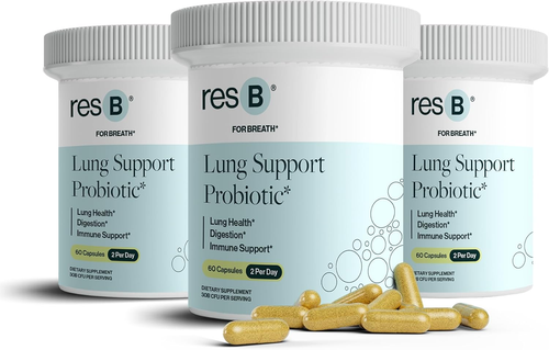 Resb Lung Support Probiotic Supplement - Lung Health Supplement for ...