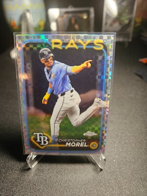 2024 Topps Chrome Update X-FRACTOR Christopher Morel Tampa Bay Rays | eBay