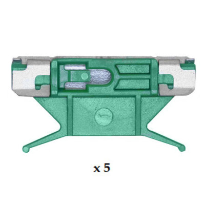 BMW 7 SERIES F01/02 2008-2015 WINDSCREEN ROOF CLIP PACK (5) GREEN ...