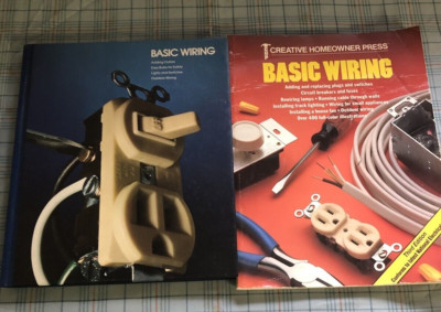 2 Basic Household Wiring Books Manuals Electrical Electrician Guide | eBay