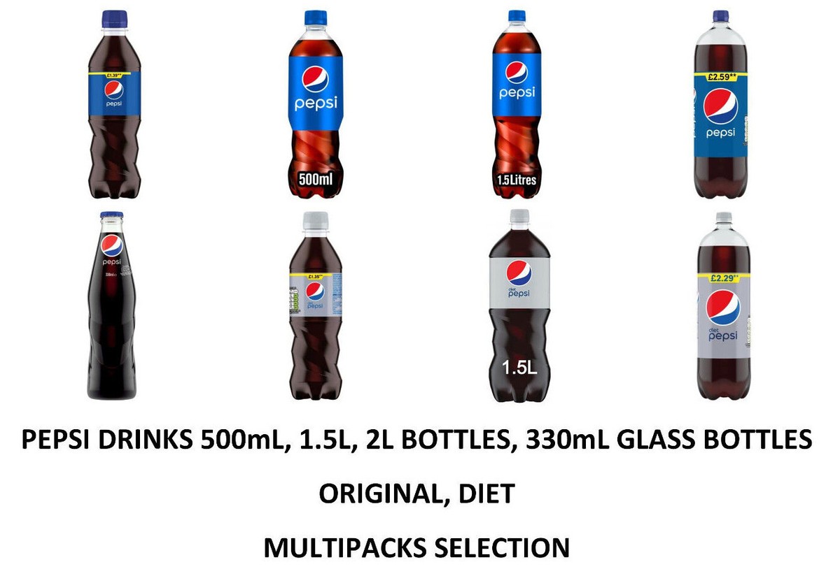 Diet Pepsi Sizes Diet Pepsi 16.9 Fl. Oz., 24 Pk. Sam's Club