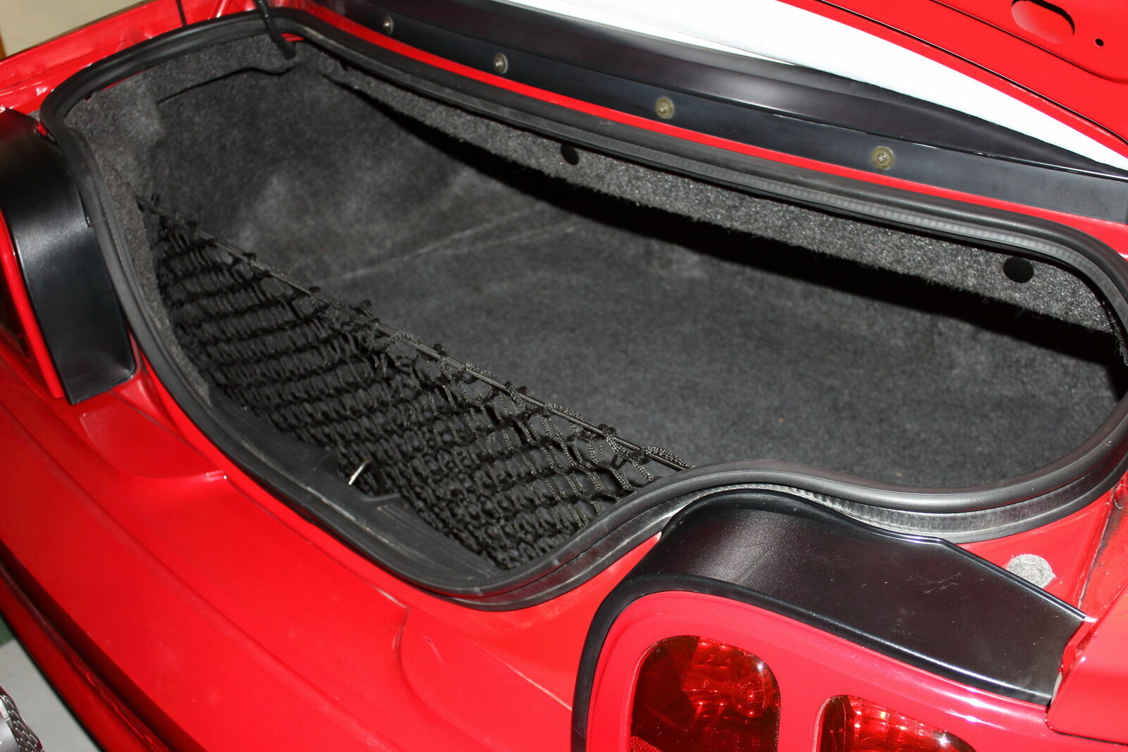 Envelope Vertical Style Web Trunk Cargo Net for FORD MUSTANG 1994-2000 ...