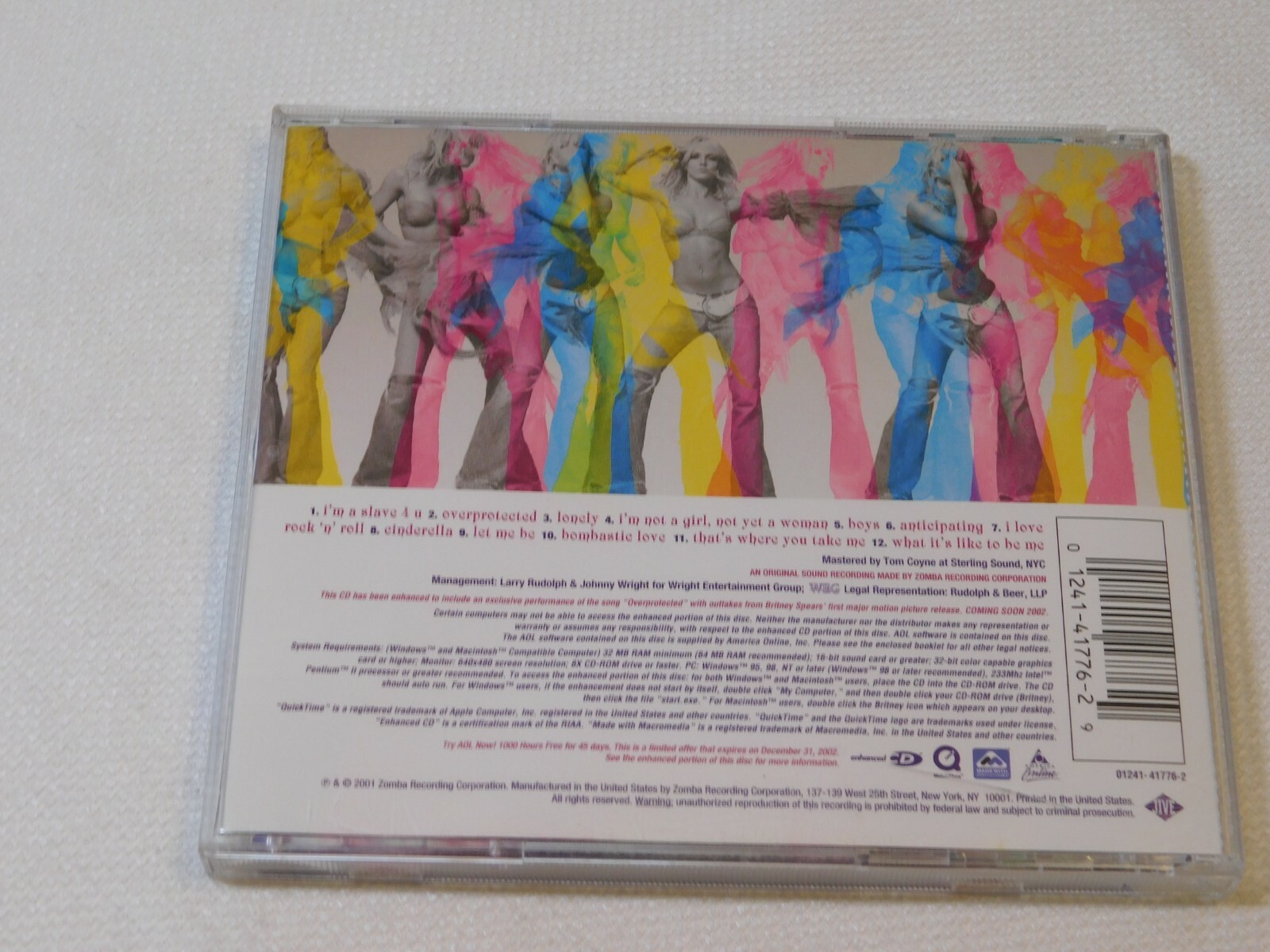 Britney by Britney Spears (CD, 2001, Jive Zomba Recording Corp) I Love ...