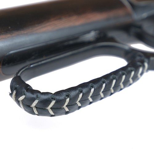 2 Qty Leather Lever Wrap Cover For Lever-Action Rifles And Shotguns USA ...