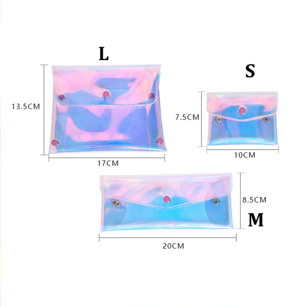 Pouch Pencil Case Transparent Coin Purse Cosmetic Bag Hand Bags Mini ...