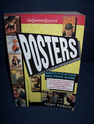 Posters Identification & Price Guide Tony Fusco Used Softcover 1994 ...