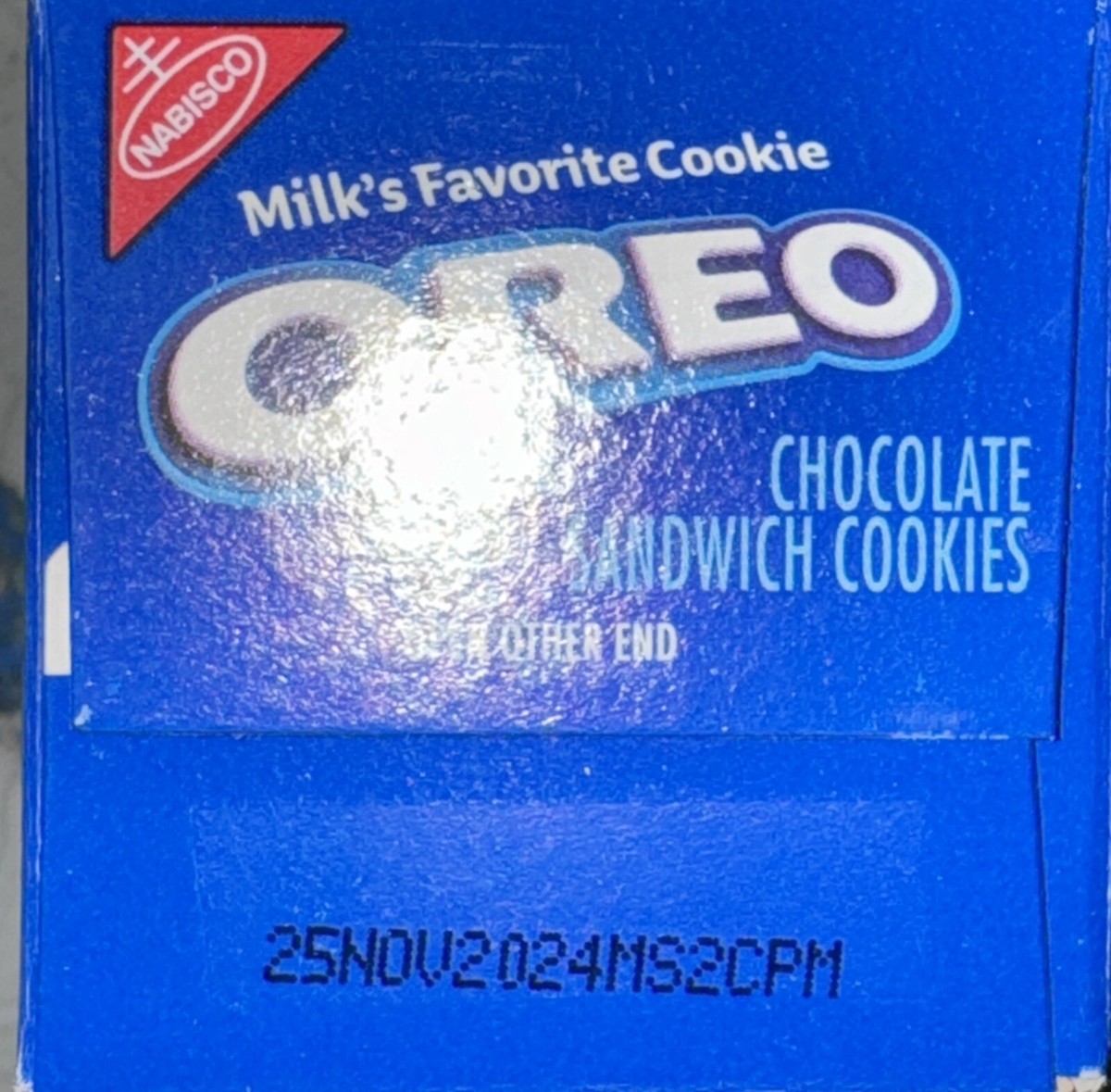 Nabisco Oreo Chocolate Sandwich Cookies 078 Ea 50 Pk