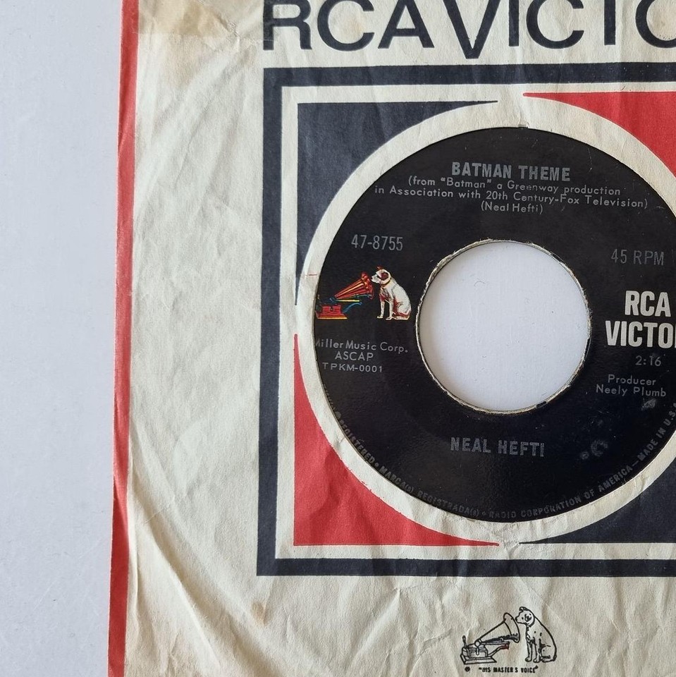 Neal Hefti - Batman Theme / Batman Chase 7'' Vinyl US | eBay
