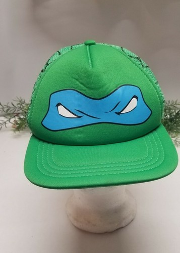 Ninja Turtle Leonardo Nickelodeon Snap Back Youth OSFM RN 115665 | eBay