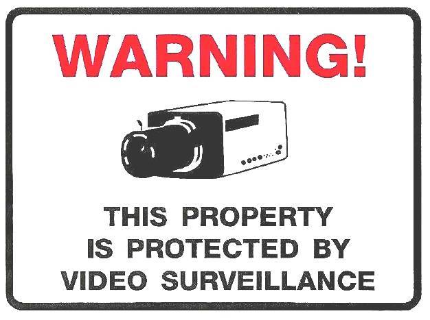 HOME SECURITY ALARM WINDOW STICKERS - BRINKS + SURVEILLANCE CAMERAS | eBay