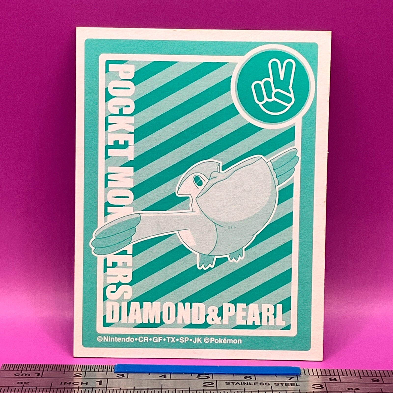 Pelipper Pokemon Playing Card Carta Diamond and Pearl Nintendo TCG ...