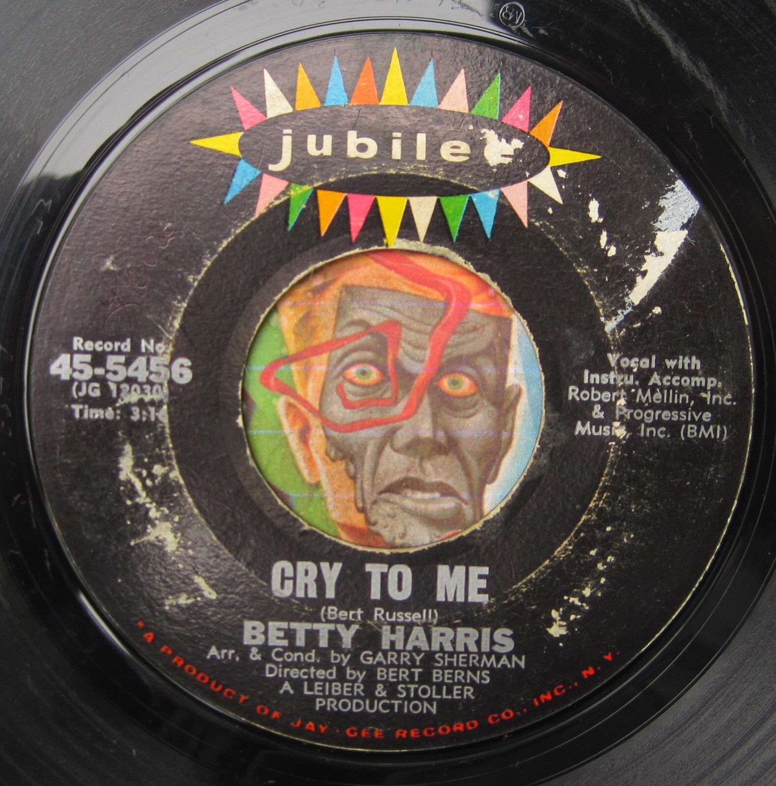 HEAR Betty Harris 45 Cry To Me / I'll Be A Liar JUBILEE soul R&B | eBay
