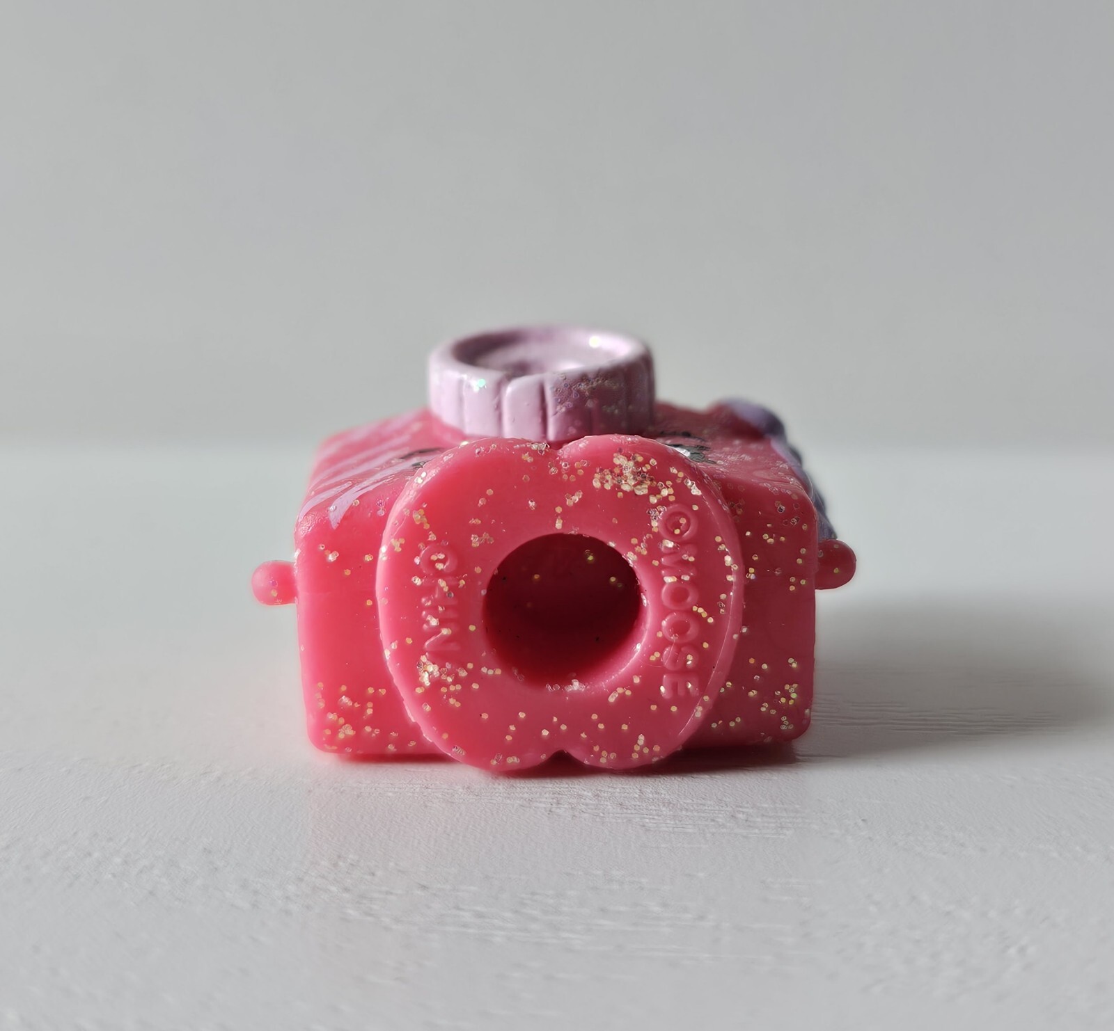 Shopkins Pamela Camera Glitzi Pink Glitter Figurine Moose Pre-Owned AUS ...