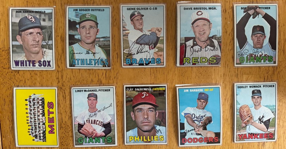 1967 Topps ⚾️Baseball⚾️ - You Pick to Complete Your Set - Cards #15 ...