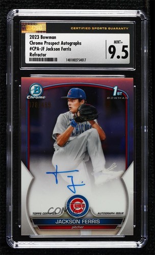2023 Bowman - Chrome Prospect Autographs Jackson Ferris #CPA-JF ...