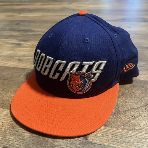Vintage Charlotte Bobcats WNBA Cap Hat Blue Orange Adult OSF New Era ...