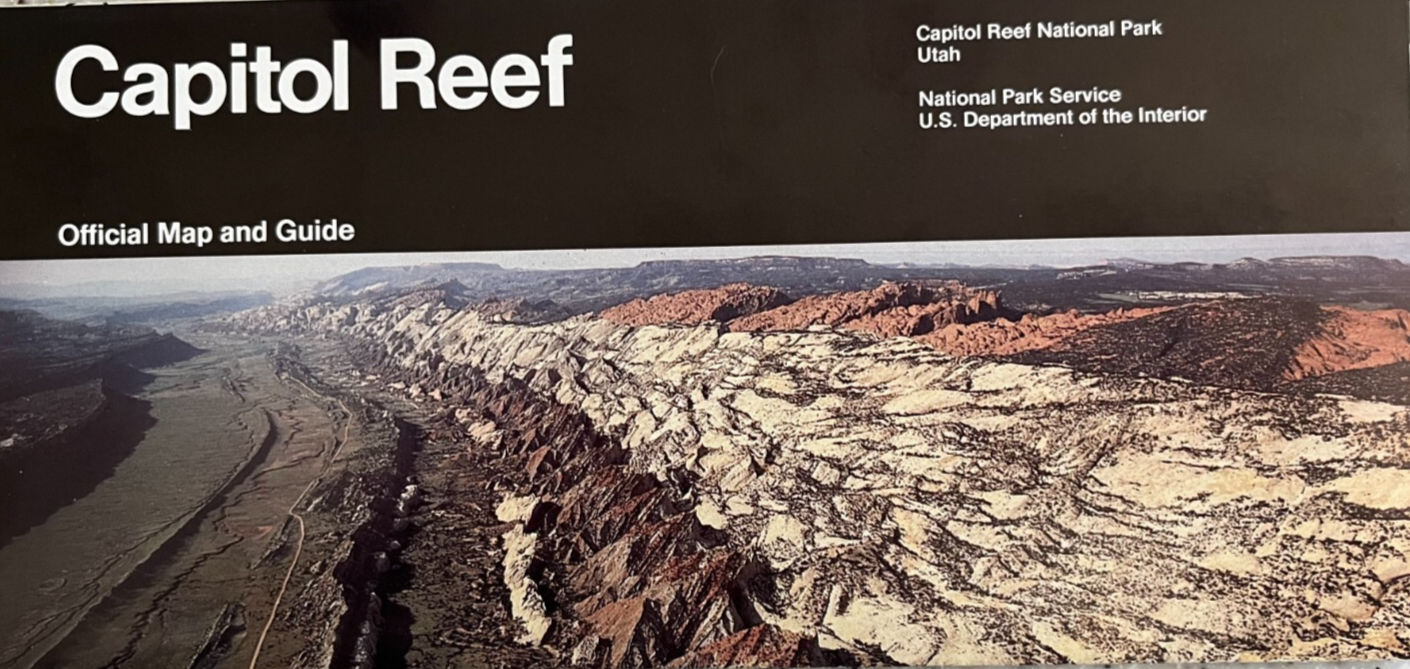 Vintage 1991 CAPITOL REEF NP - UT NATIONAL PARK SERVICE UNIGRID ...