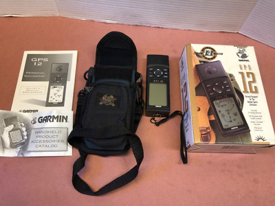 Garmin 12XL Handheld GPS Personal Navigator 12 Channel Receiver Box ...
