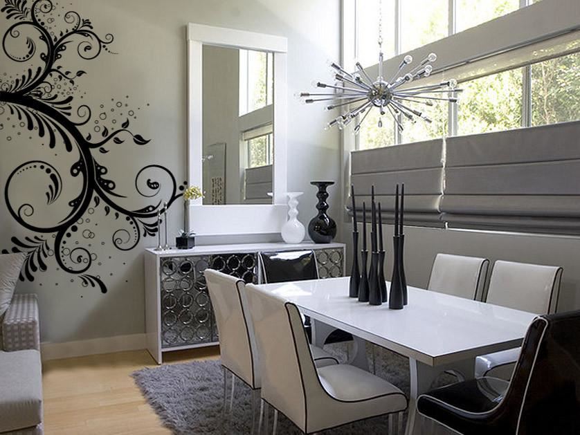 Stickerbrand Flower Floral Swirl Wall Decal Sticker. Multiple Colors ...