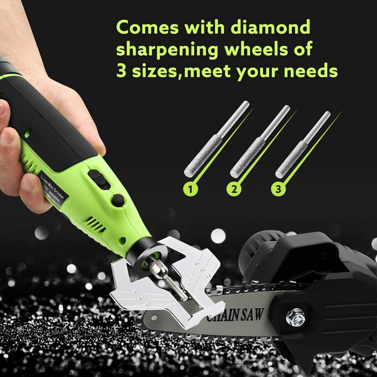 Dremel Chain Sharpening Kit Accessories :: Rotary Tool :: Grinding And