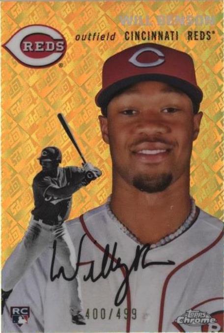 2023 Topps Chrome Platinum Anniversary - Will Benson #143 Topps ...