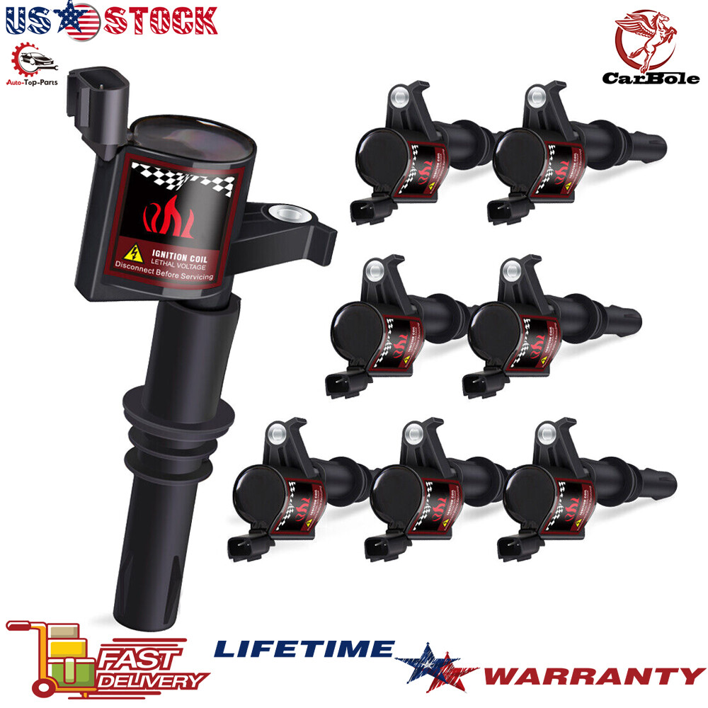 8Pcs DG511 Ignition Coils Pack For Ford F150 Explorer Expedition ...