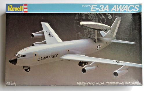 Revell 1:139 Scale Boeing E-3A AWACS Model Kit #4422 Open Box | eBay