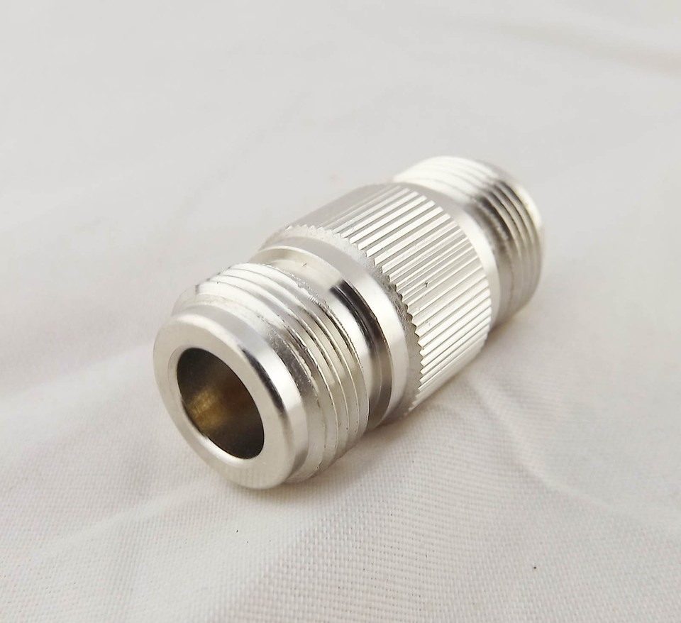 1pcs N Female To N Female Jack Straight In Series RF Coaxial Adapter ...