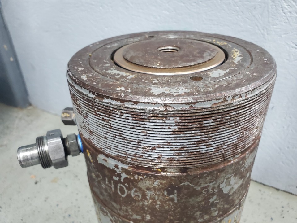 Enerpac RR100, 100 Ton Capacity, 6 IN Stroke, Double-Acting Hydraulic ...