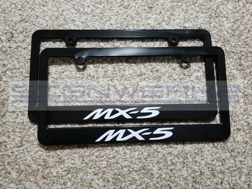 Mazda Mx-5 License Plate Frame - Pair | eBay