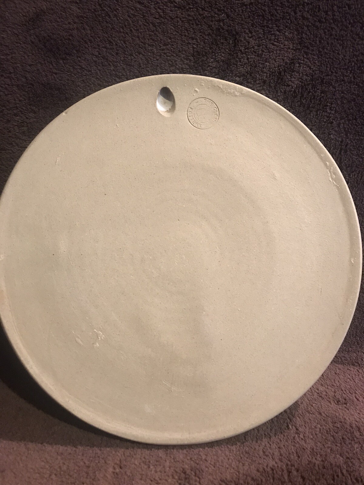 The Glen Pottery Plate Plaque Made In England | eBay