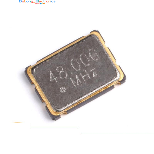 (50 Pcs)SMD Active Crystal Oscillator 7050 48.000MHz 25PPM 3.3V 5*7mm 4 ...