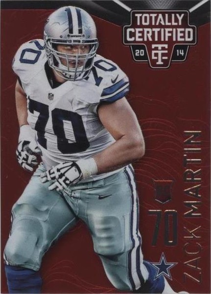 2014 Panini Totally Certified - Platinum Red #119 Zack Martin /100 (RC) for sale online | eBay