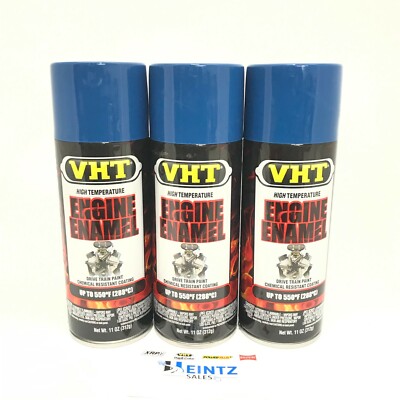 VHT SP153-3 PACK OLD FORD BLUE Engine Enamel Heat & Chemical Resistant ...
