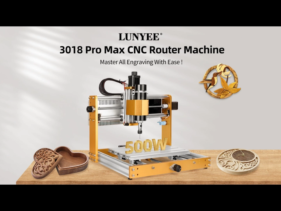 CNC 3018 PRO MAX CNC Machine 500W All-Metal CNC Router Machine CNC ...