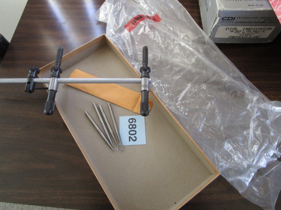 Starrett C251A 10.5" Steel Beam Trammel Set with 4 points 251 CLEAN ...
