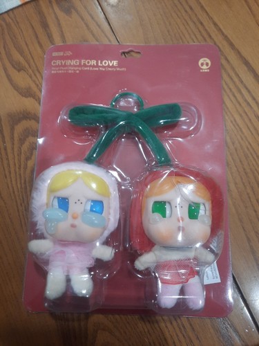 Pop Mart Cry Baby Crying For Love Vinyl Plush (Love You Cherry Much) | eBay