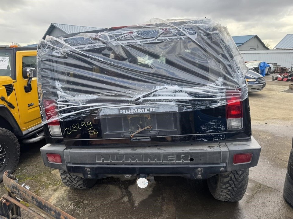 2003-09 Hummer H2 Lower Rock Slider Pair, LH/RH, Black - OEM | eBay