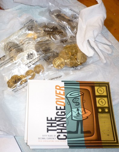 Ex RAM Bags‼️UNC 2016 50 Years Decimal Currency Changeover 6 Coin Set ...