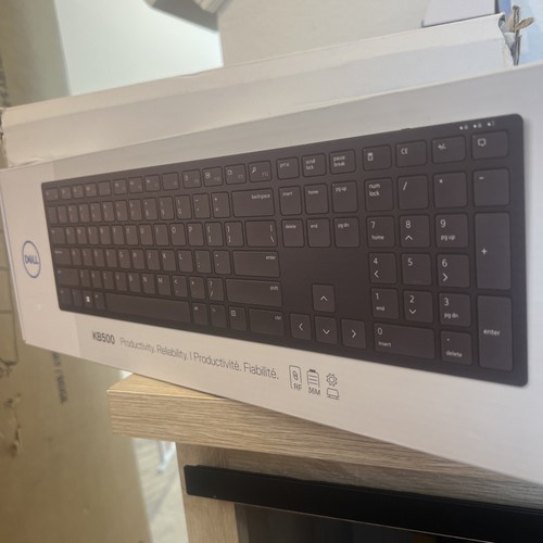 NEW Genuine Dell Black Slim Wireless keyboard KB500 103H5 | eBay
