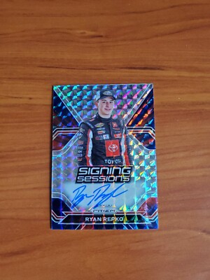 Ryan Repko - 2021 Panini Prizm Racing NASCAR Signing Sessions AUTO ...