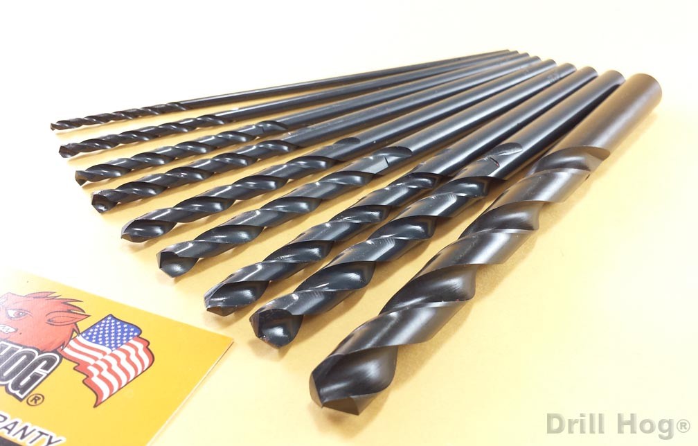 Aircraft Extension Drill Bit Set 6" Long MOLY-M7 Lifetime Warranty ...