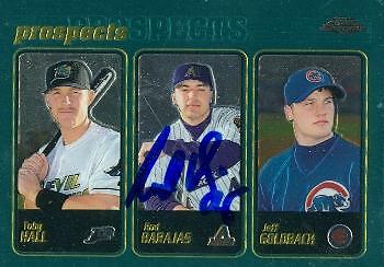 Rod Barajas autographed Baseball Card 2001 Topps Chrome Prospects #604 ...