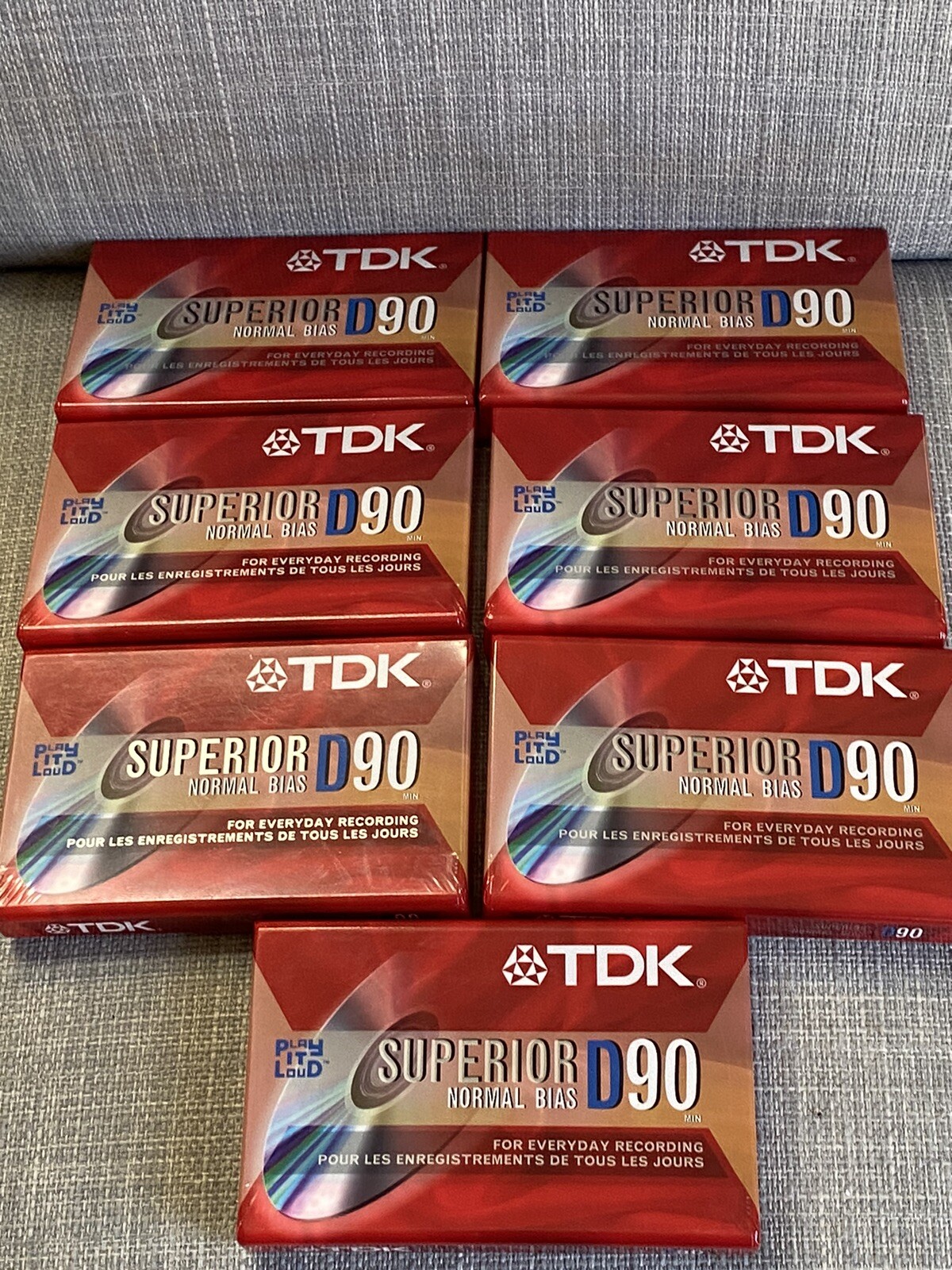 Lot of 7: TDK D90 Superior Type Made In Japan New Sealed 20356201005| eBay